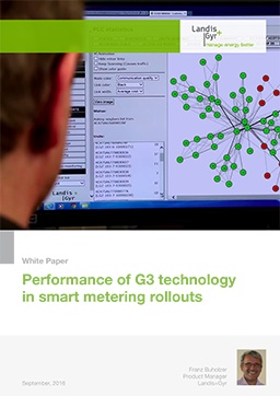 Performance of G3 technology in smart metering rollouts